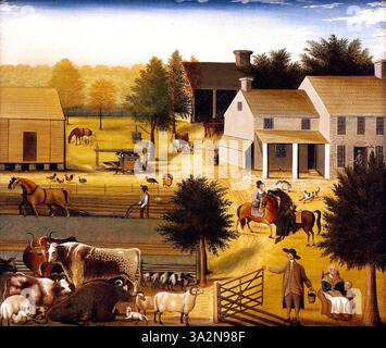 Hicks - The Residence of David Twining, 1845-1847, 1933.101.1 Stock ...