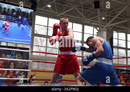 ODESSA, UKRAINE - March 10, 2025: Ukrainian Boxing Cup among men and ...