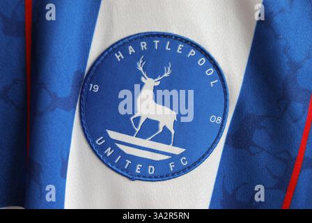 Hartlepool Football Club - logo Stock Photo - Alamy