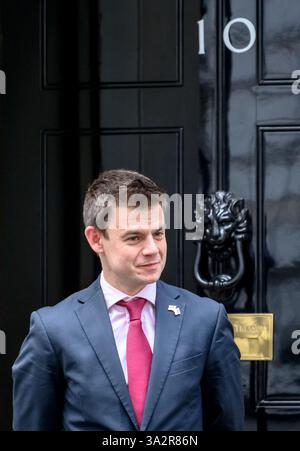 Phil Brickell, Labour MP for Bolton West speaks to media outside the ...