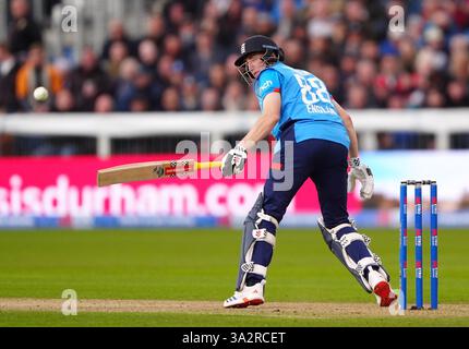 England's Harry Brook batting during the Third Men's One Day ...