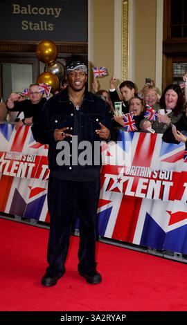 Guest judge KSI arriving for Britain's Got Talent auditions at the ...