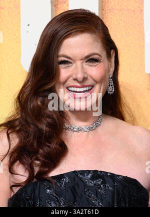 London, UK. March 13th, 2025. Robert De Niro and Debra Messing arriving ...