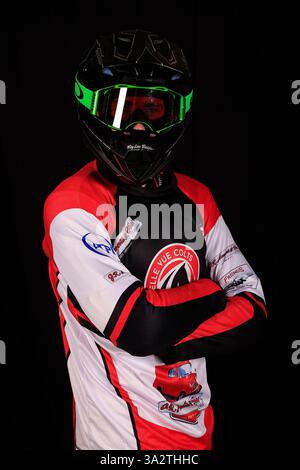 William Cairns of Belle Vue Aces during the Rowe Motor Oil Premiership ...