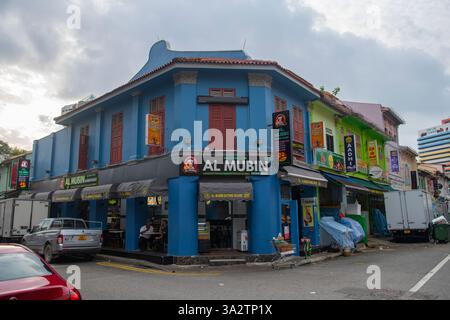 Clive Street in Little India district, Singapore Stock Photo - Alamy