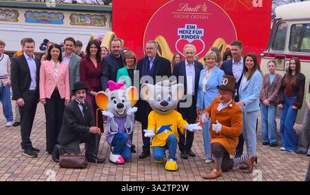 Rust, Germany - March 13, 2025: Europa-Park kicks off its 50th ...