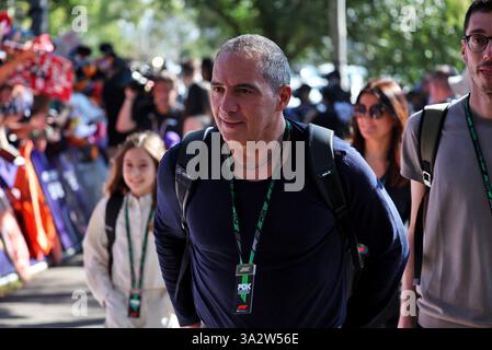 Marco Antonelli, father of KIMI ANTONELLI Andrea (ita), Mercedes AMG F1 ...