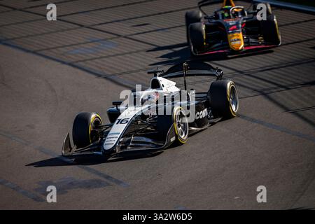 16 CORDEEL Amaury (bel), Rodin Motorsport, Dallara F2 2024, action ...