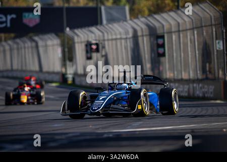 BROWNING Luke (gbr), Hitech TGR, Dallara F2 2024, portrait podium ...