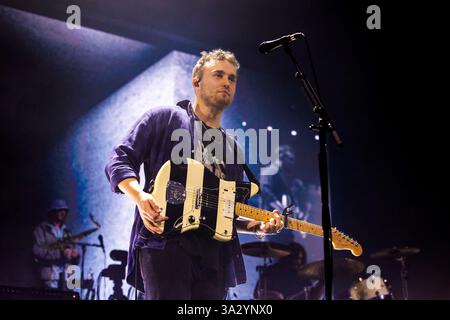Sam Fender performs live at ChorusLife Arena in Bergamo, Italy, on ...