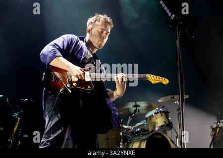 Sam Fender performs live at ChorusLife Arena in Bergamo, Italy, on ...