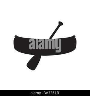 boat paddle canoe emoji symbol sign icon vector illustration Stock ...
