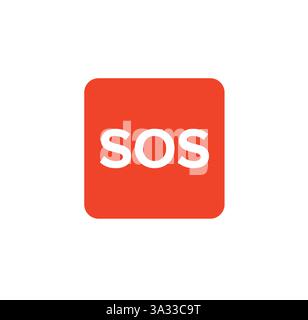 sos emoji symbol sign icon vector illustration Stock Vector Image & Art ...