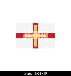 guernsey flag emoji symbol sign icon vector illustration Stock Vector ...