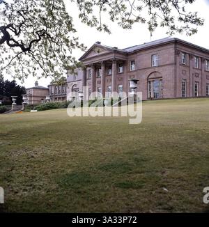 Tatton Park Mansion in England was extensively re-modelled in the Neo ...
