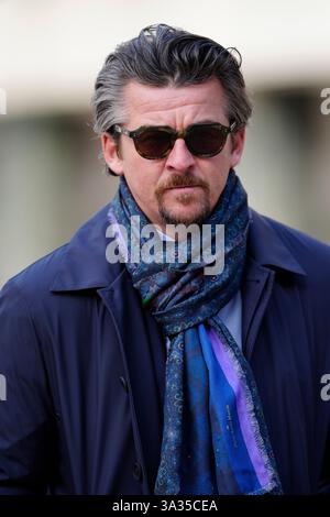 Jeremy Vine arrives at Liverpool Crown Court, where Joey Barton is ...