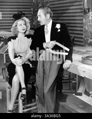 HI DIDDLE DIDDLE, Martha Scott, Adolphe Menjou, Pola Negri, 1943 Stock ...