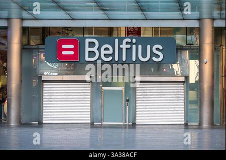 The Belfius Banking and insurance company in Saint Josse, Brussels ...