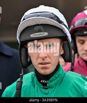 Jockey Mark Walsh on day three of the 2026 Cheltenham Festival at ...