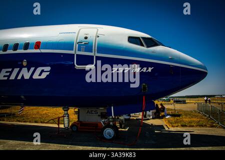 Boeing 737 MAX 10 airliner jet plane, the new version of the MAX series ...