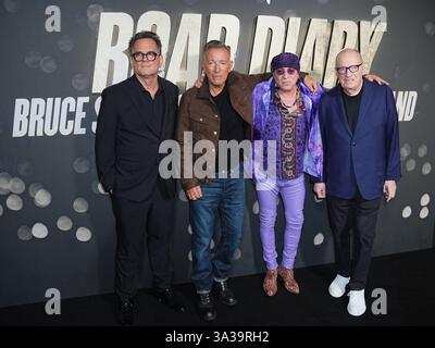 Bruce Springsteen, left, and Jon Landau attend the premiere of ...