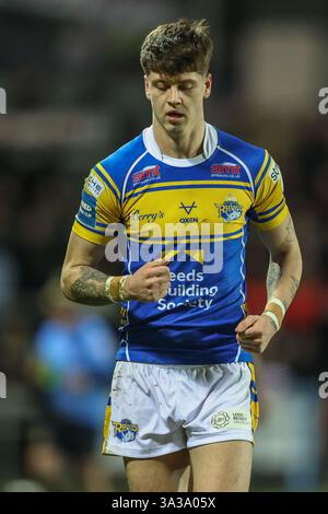 Riley Lumb of Leeds Rhinos during the Betfred Super League round 15 ...