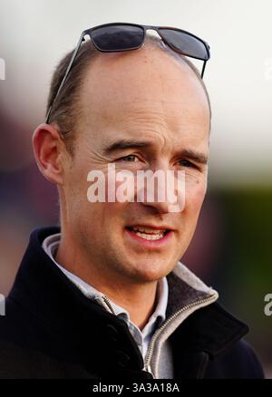 Trainer Mark Walford at Wetherby Racecourse, West Yorkshire. Picture ...