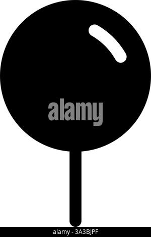 Post office location map pointer, envelope icon with location pin, black symbol isolated on ...