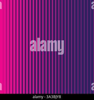 Pink striped geometrical diagonal parallel lines pattern on neon blue ...