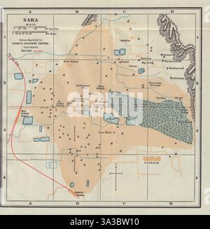 Tokyo town/city plan. Japan antique tourist map 1930 old chart Stock ...