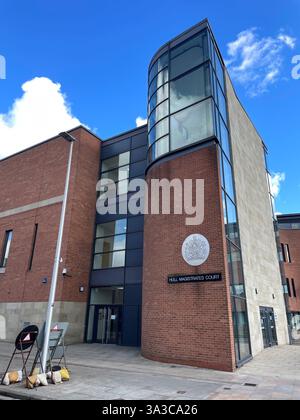 The exterior of Hull Magistrates' Court where Vladimir Motin, 59, the ...