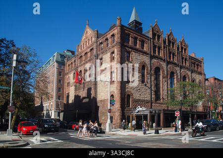 The Exeter street theater Historical buildings in Newbury street, Back ...