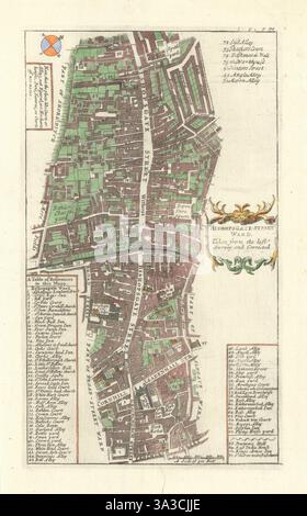'Bishopsgate Street Ward'. Spitalfields. City of London. STOW/STRYPE ...
