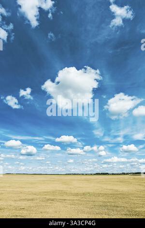 View out of Wheatfield Stock Photo - Alamy