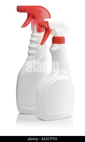 two spray bottles Stock Photo - Alamy
