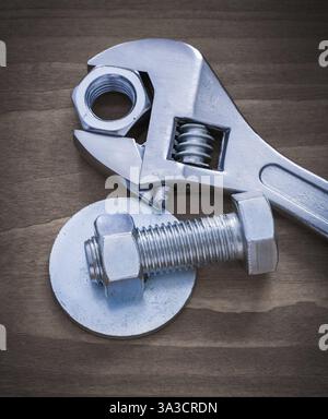 Stainless adjustable key bolt washer threaded screw-nut and screwbolt ...