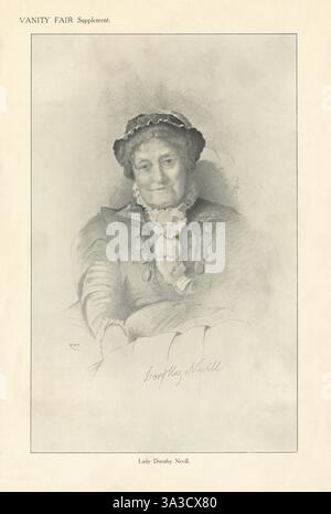 Lady Dorothy Nevill Stock Photo - Alamy