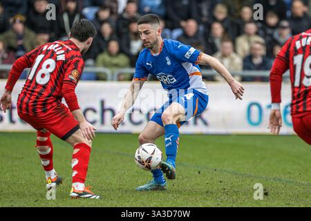Oldham Athletic's Tom Pett during the Vanarama National League Play Off ...