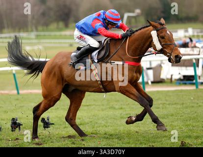 Mr Vango, ridden by Jack Tudor, in the Virgin Bet Masters Handicap ...