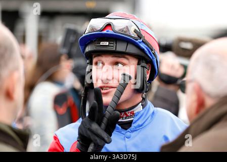 Jack Tudor after winning the JenningsBet Midlands Grand National with ...