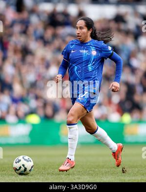 during the Subway Womens League cup match between Manchester United and ...