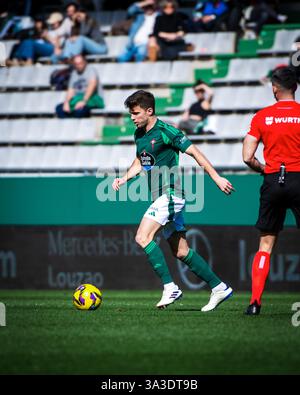 Ferrol, Spain. 15 March, 2025. Liga Hypermotion, Racing Club Ferrol vs ...