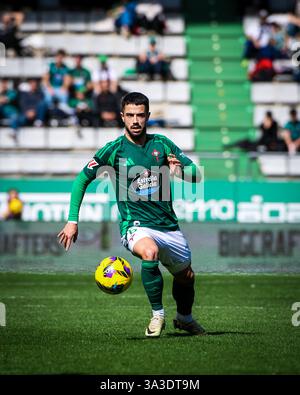 Ferrol, Spain. 15 March, 2025. Liga Hypermotion, Racing Club Ferrol vs ...