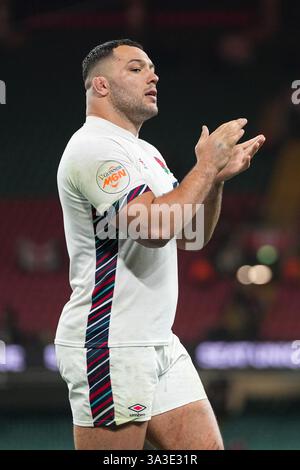 Ellis Genge of England during the Guinness Six Nations Round 5 match ...