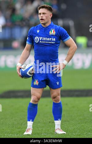 Stephen VARNEY of Italy during the 2025 Six Nations Championship, rugby ...