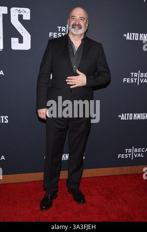 Ny. 15th Mar, 2025. Matt Servitto at arrivals for THE ALTO KNIGHTS ...