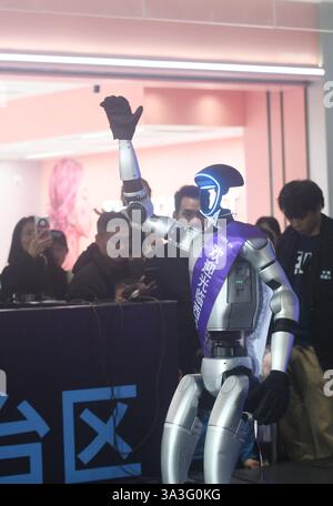 Unitree G1 humanoid robot performs martial arts and dances for tourists ...