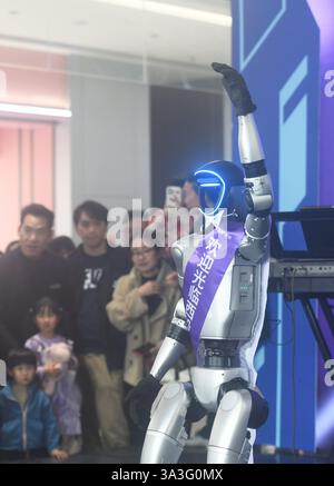 Unitree G1 humanoid robot performs martial arts and dances for tourists ...