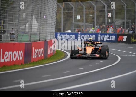 Lando Norris of Great Britain and McLaren F1 Team seen during Formula ...
