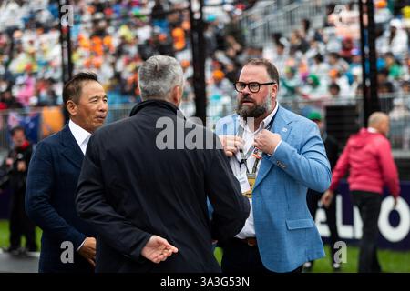 Vips grid during the Formula 1 Louis Vuitton Australian Grand Prix 2025 ...